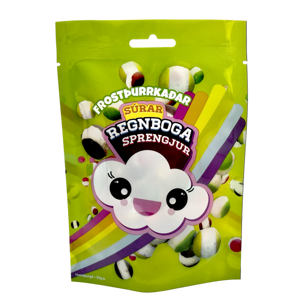 Súrar Regnbogasprengjur – Feed the Viking IS